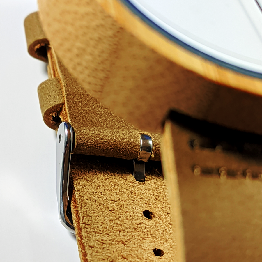 Ceas de lemn personalizat cu text si poza