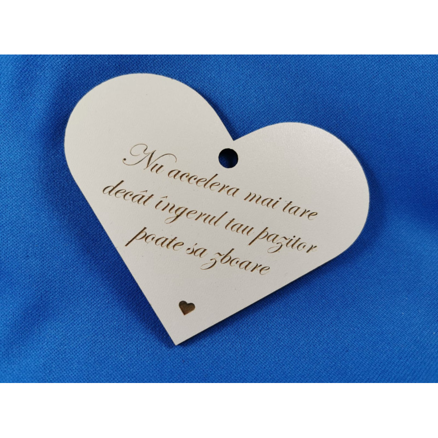 Inimioara lemn personalizata