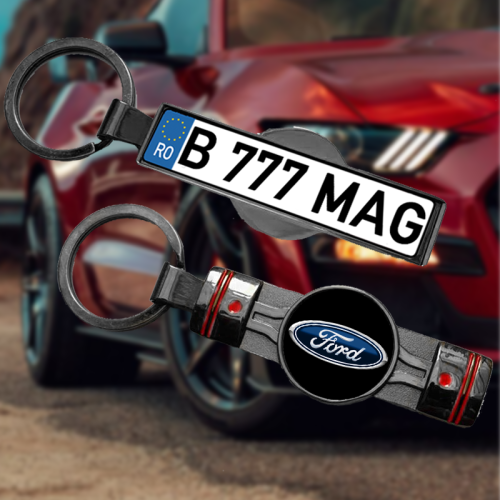 Breloc Ford personalizat cu poza sau text